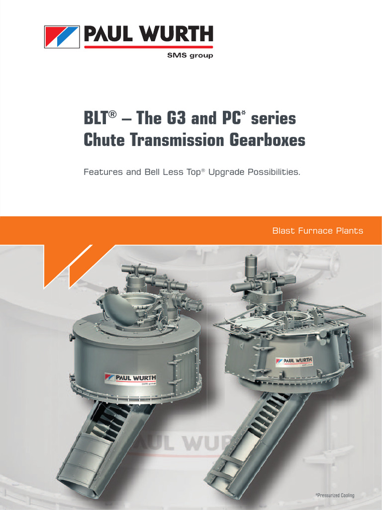 Brochure Bell Less Top Charging G3 and PC Series Chute Transmission ...