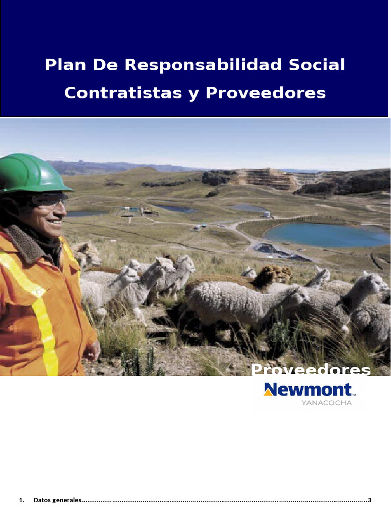 Formato de Plan de RS V01-PRS (003) - Act. | PDF