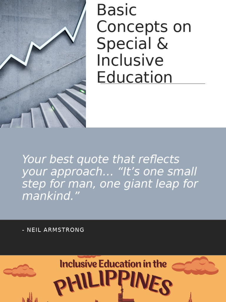 Basic Concepts On Special Inclusive Education | PDF