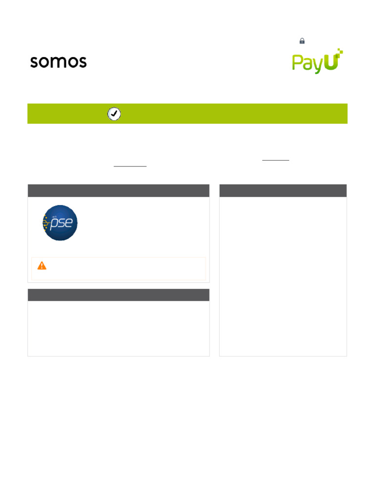 Comprobante De Pago Pdf