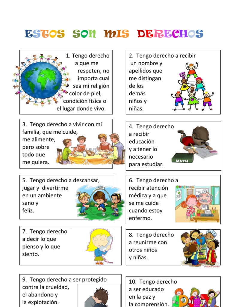 Estos Son Mis Derechos | PDF