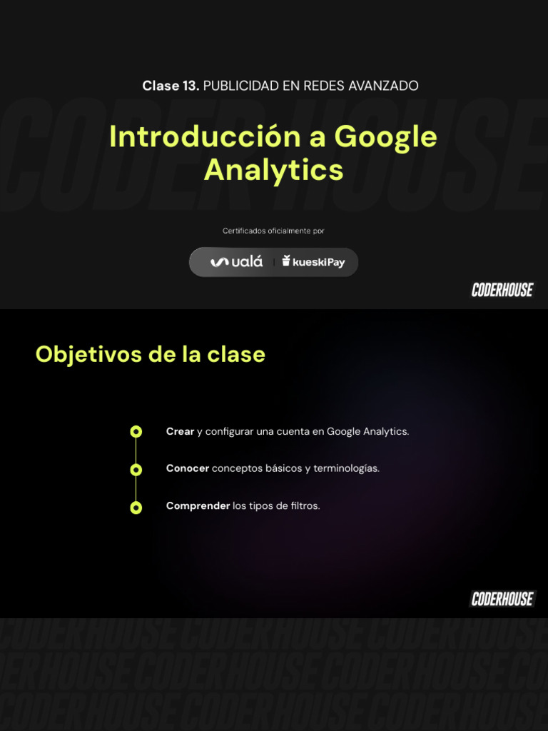 Clase 13 - Introducción A Google Analytics | PDF