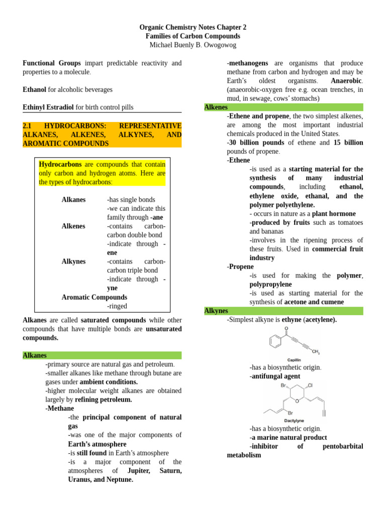 Orgkem Chapter2 | PDF