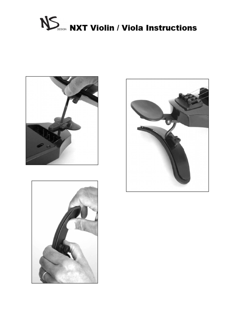 NS Design NXT Violin Viola Owners Manual 1 | PDF