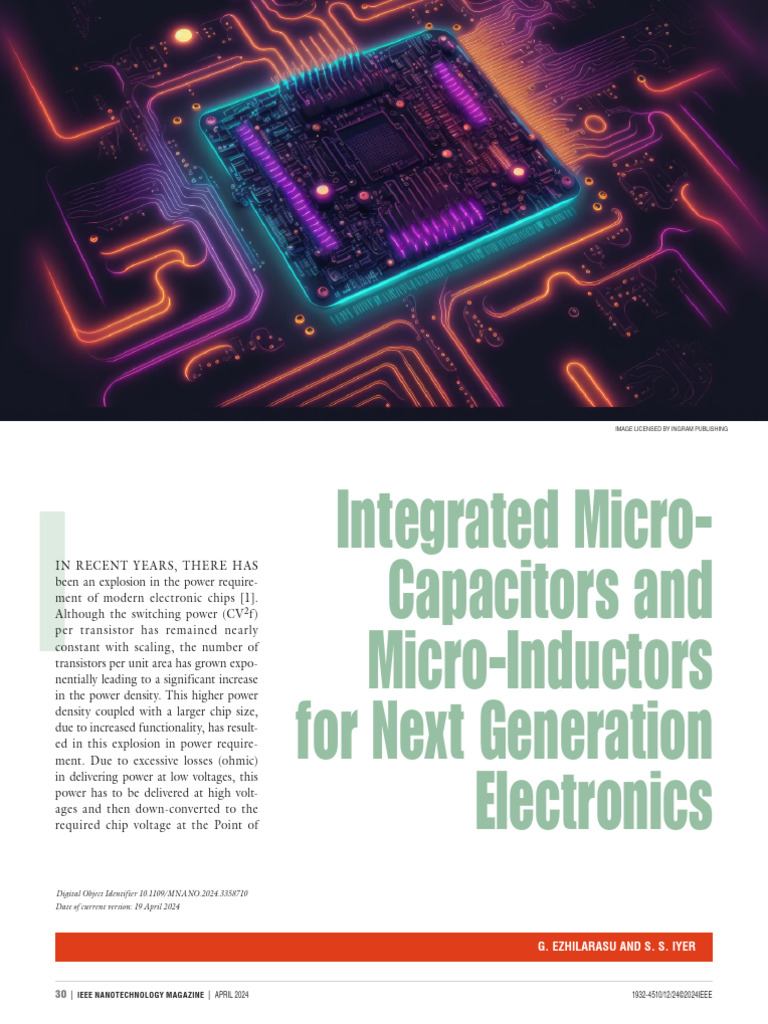 Integrated Micro-Capacitors and Micro-Inductors For Next Generation ...