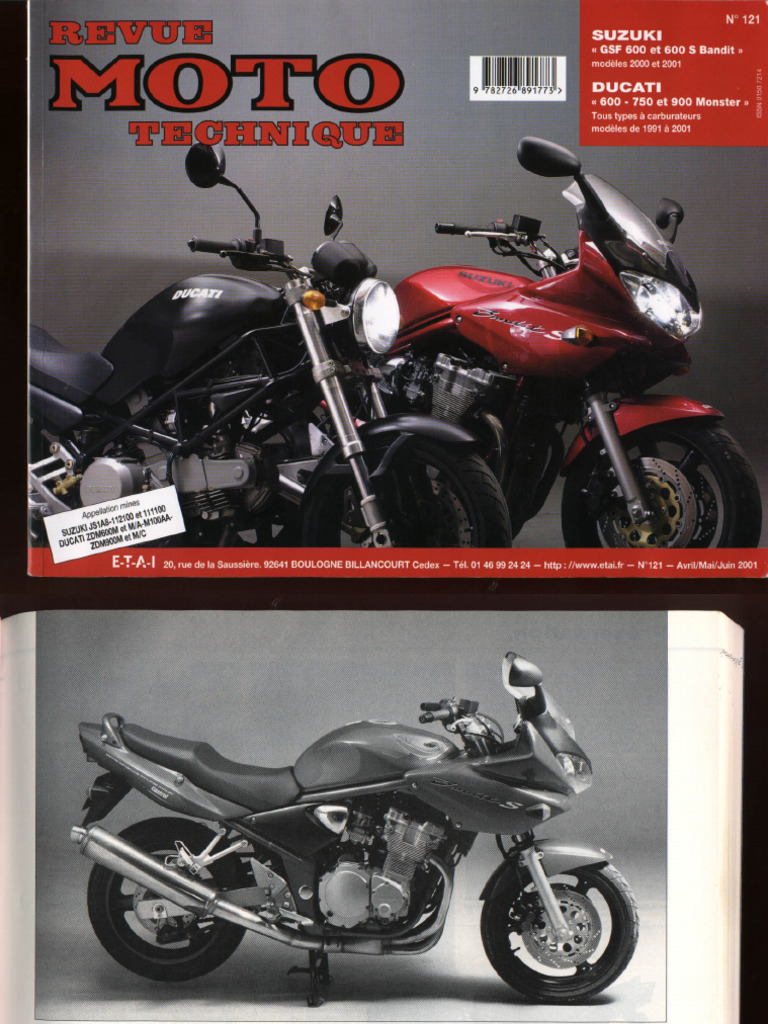 Revue Technique 600 Bandit | PDF