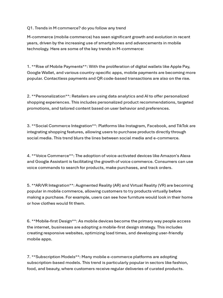 UNIT 1 Ecommerce | PDF