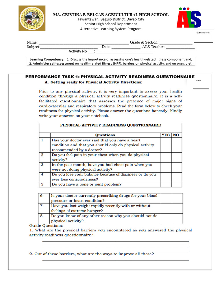 Grade 11 (Als) - Hope (Module 1-w1) | PDF