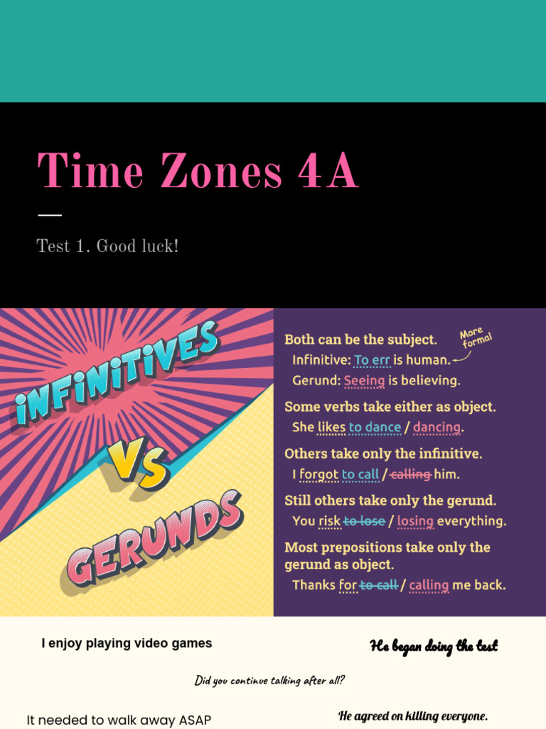 Time Zones 4A | PDF