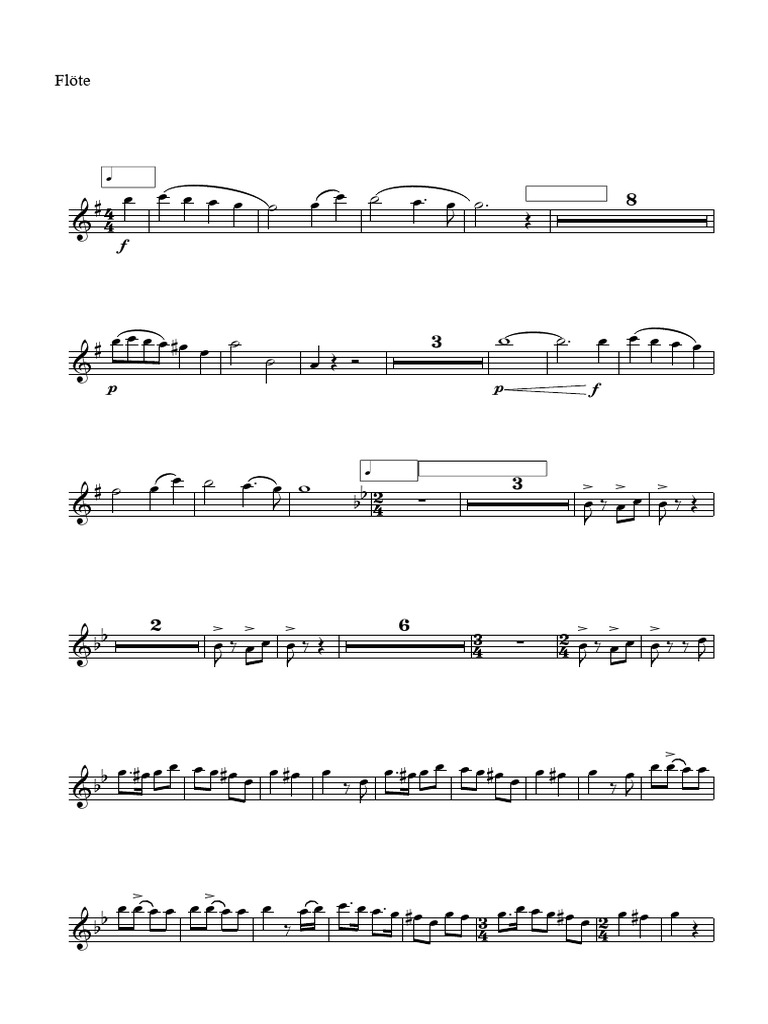 A Christmas Overture PARTS | PDF | Musical Instruments | Woodwind ...