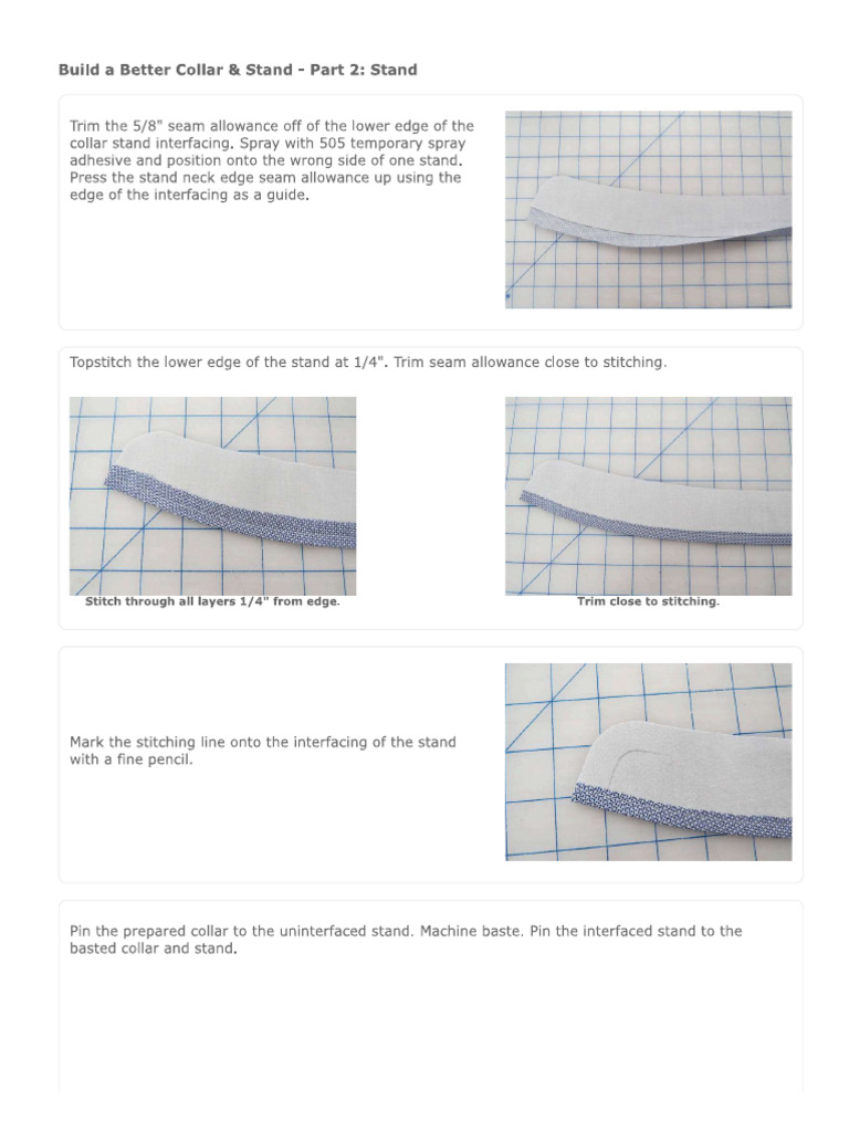 Kathryn Brynne - Build A Better Blouse - Collar - Part 2 | PDF