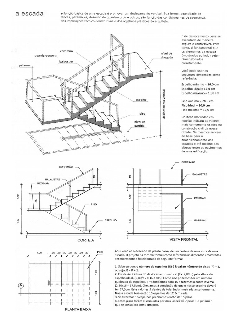 Escadas 1 | PDF