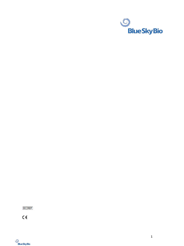 Blue Sky Bio Plan User Manual - Rev 6 | PDF