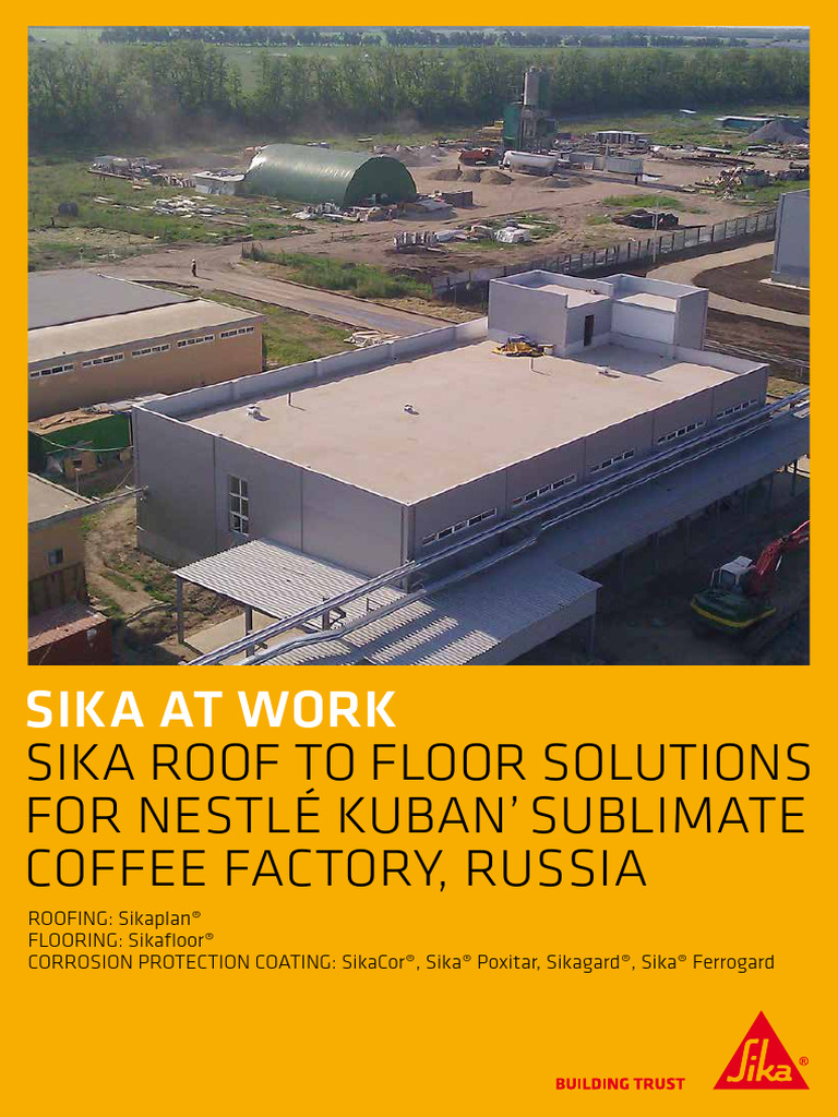Glo Sika Floor Nestle Coffee Factory Russia | PDF