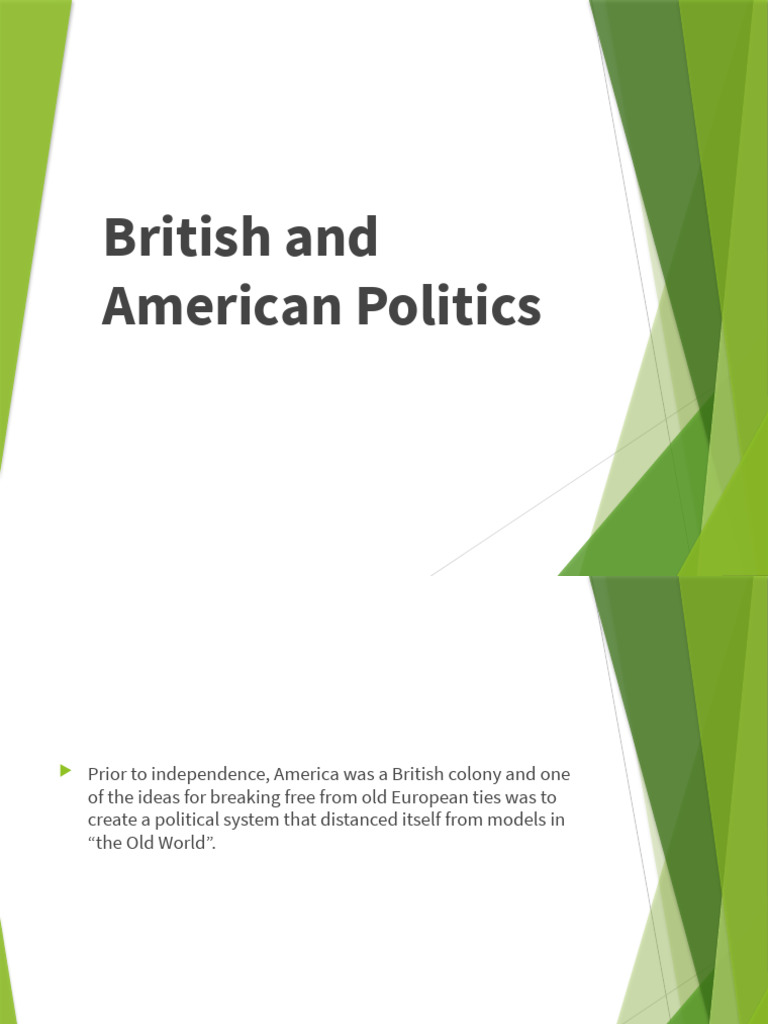 British and American Politics | PDF