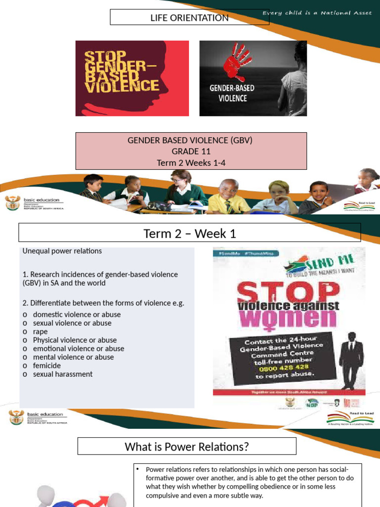 Lo Grade 11 GBV 2024 | PDF