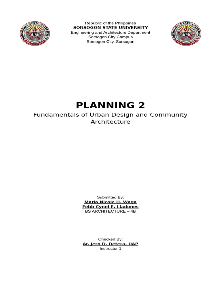 PLANNING 2 | PDF