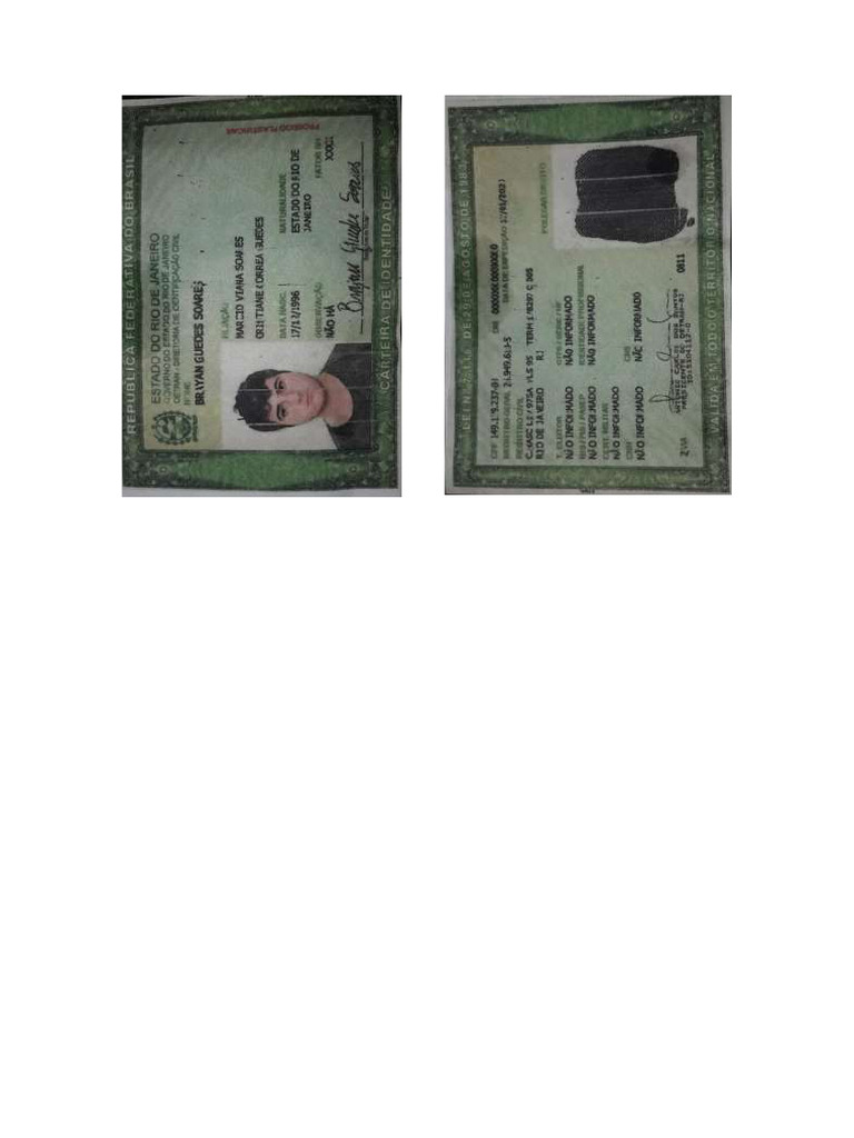 Documento de Identidade | PDF