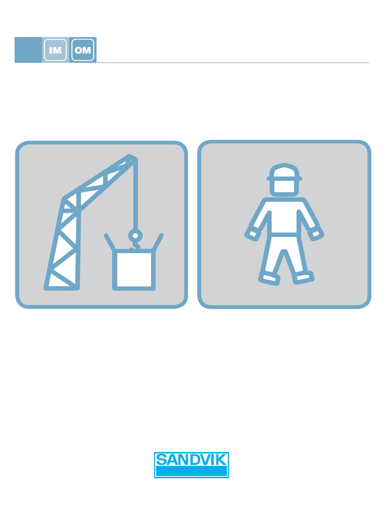 Sandvik Asri 2.02 - 2.12: Manual de Instalación Y de Instrucciones | PDF