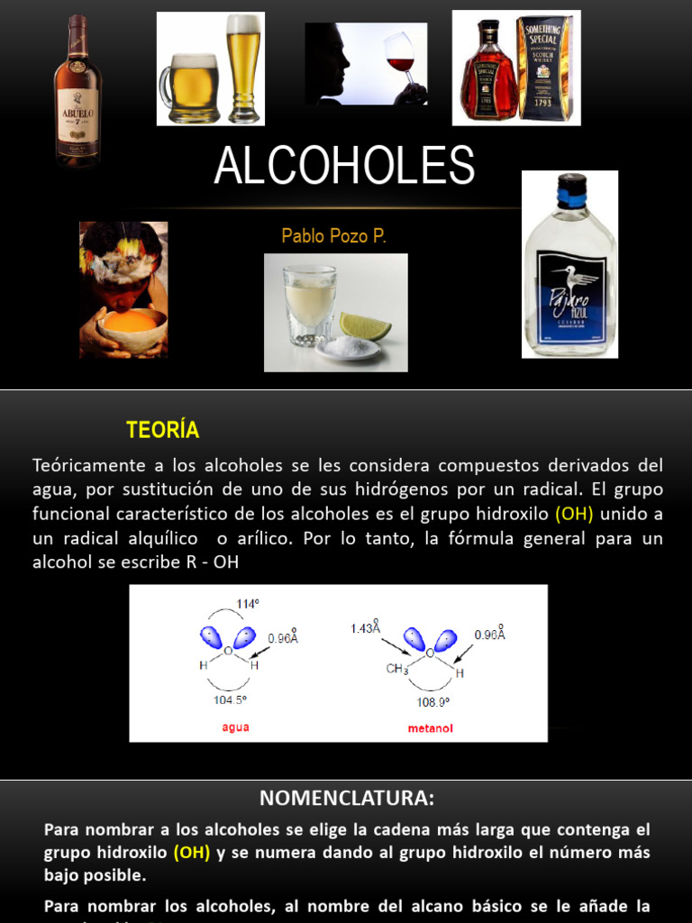Alcoholes | PDF