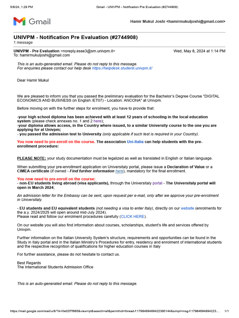 Offer Letter-1 | PDF