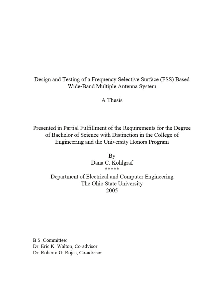 Kohlgraf Thesis Final | PDF