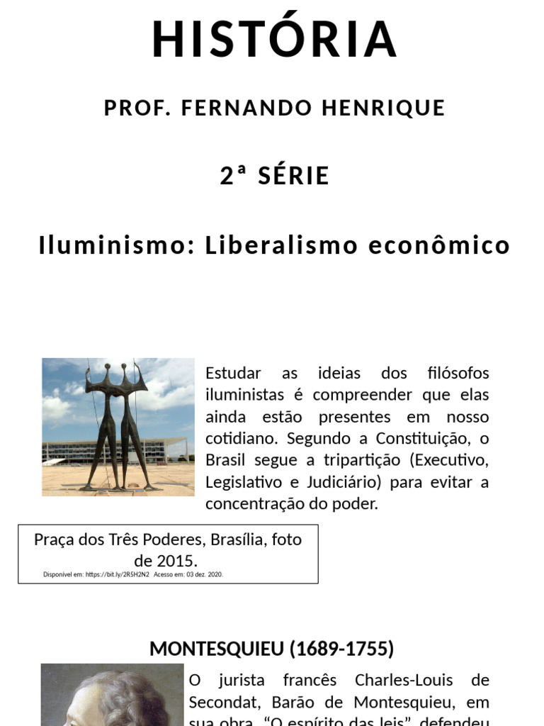 2 Serie Iluminismo Liberalismo Economico | PDF