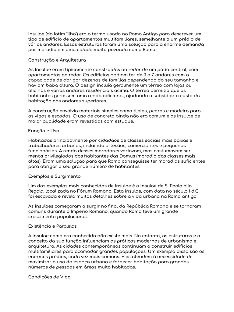 Insulae | PDF