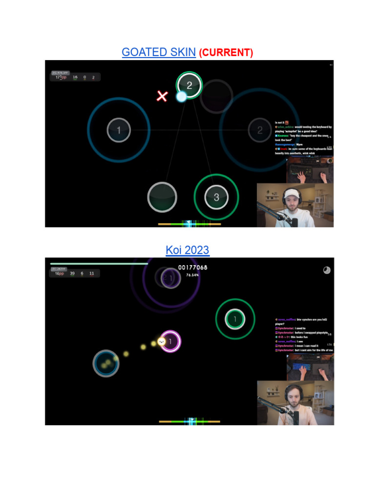 KoiFishu's Osu! Skins | PDF