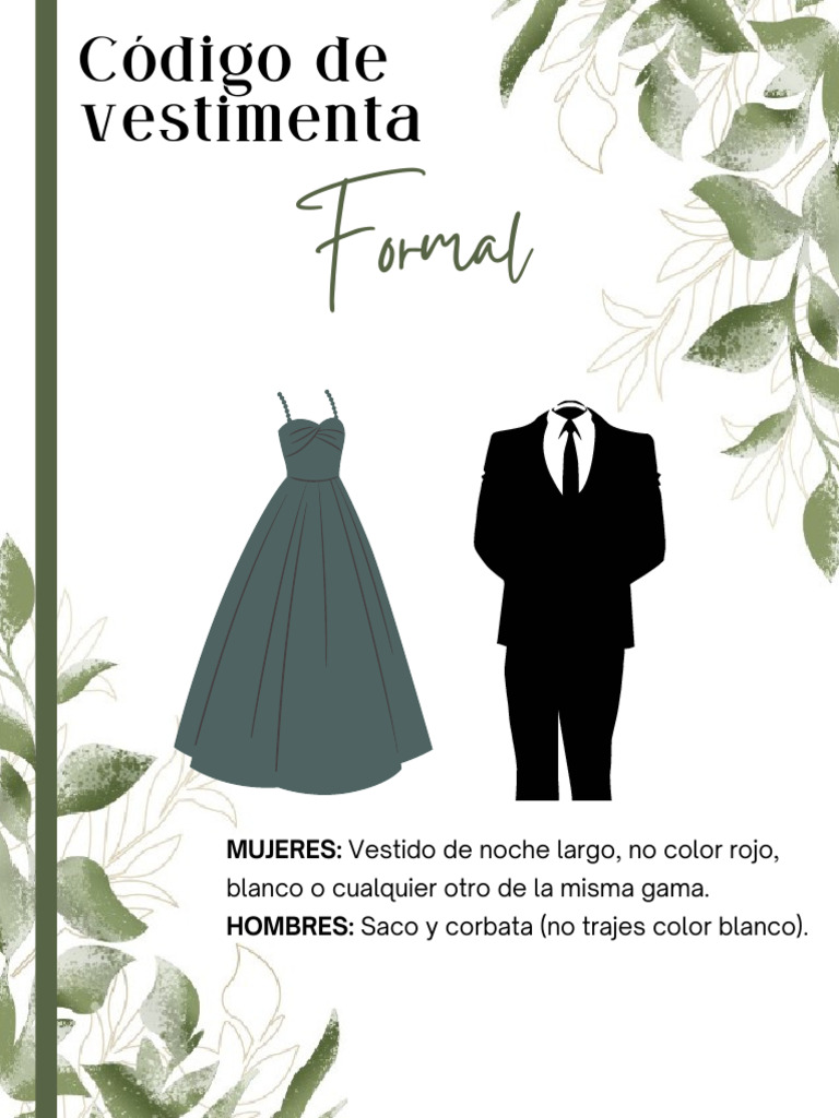 Codigo de vestimenta | PDF