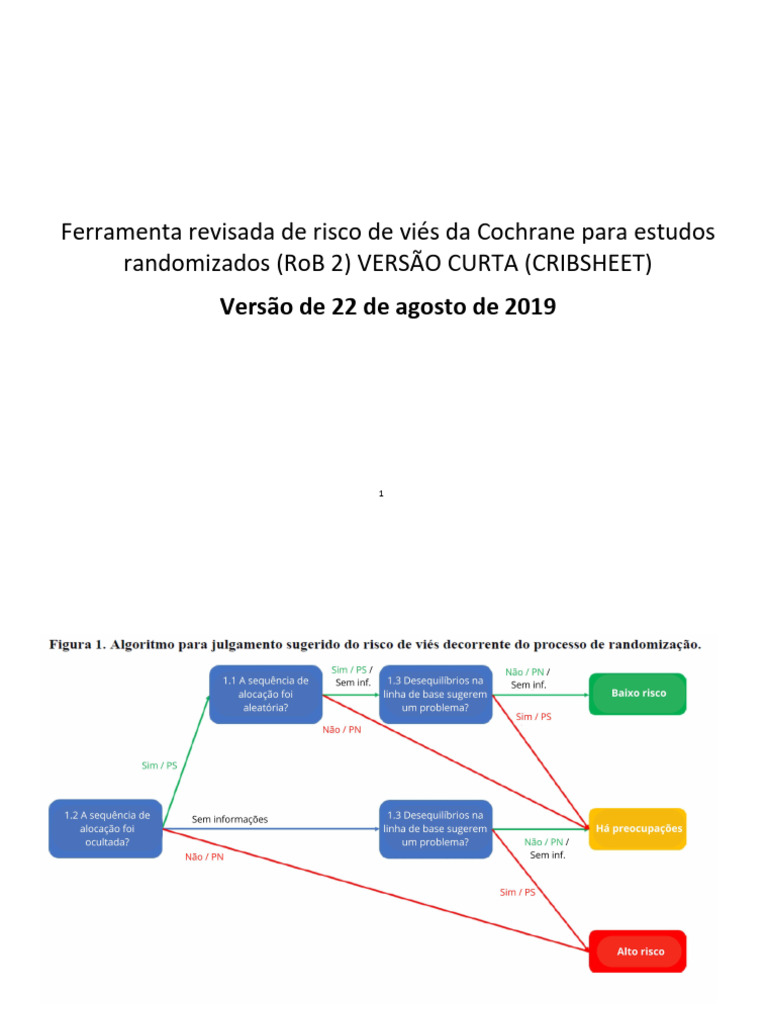 Escala ROB2 Adaptada em Português | PDF