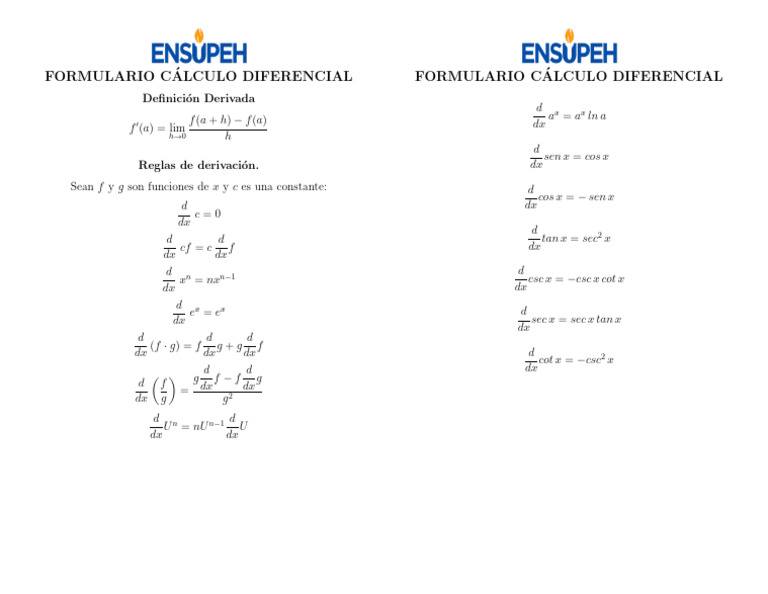 Formulario CÁL DIF | PDF