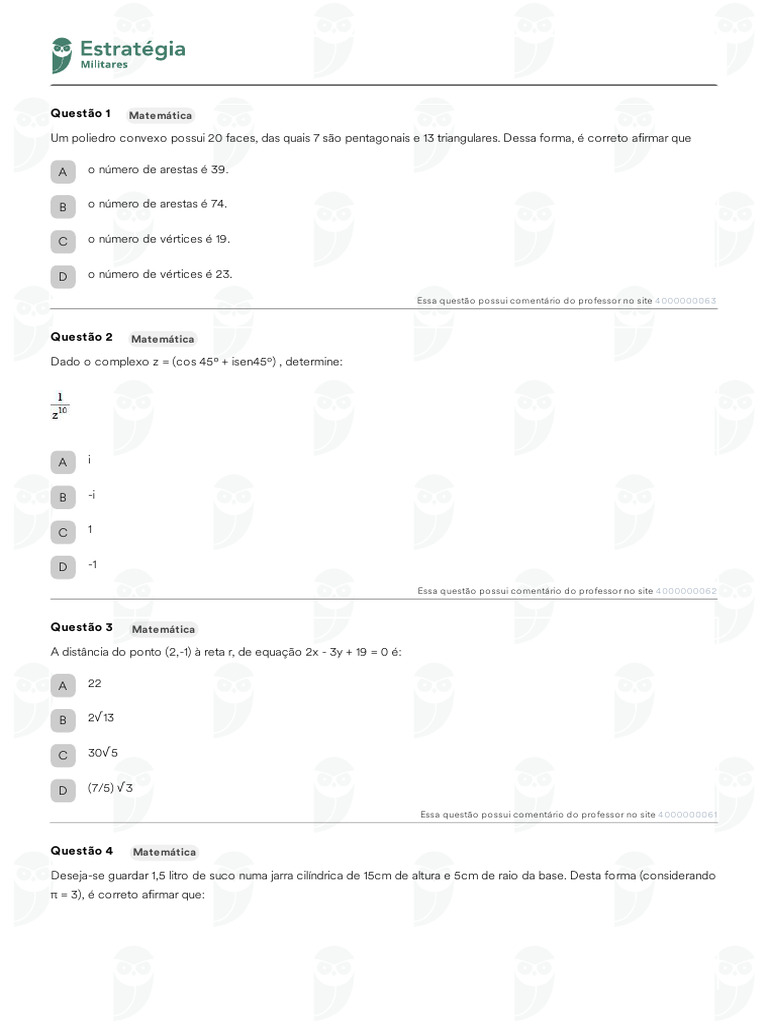 Lista Black Mat | PDF