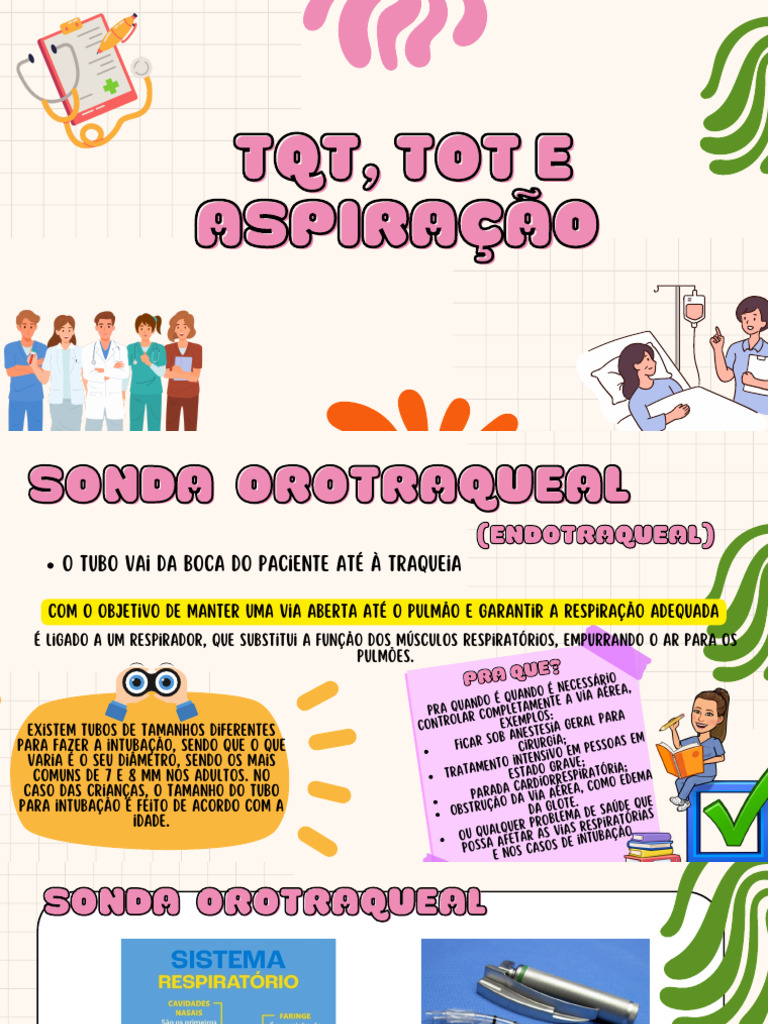 TQT, Tot e Aspiracao | PDF
