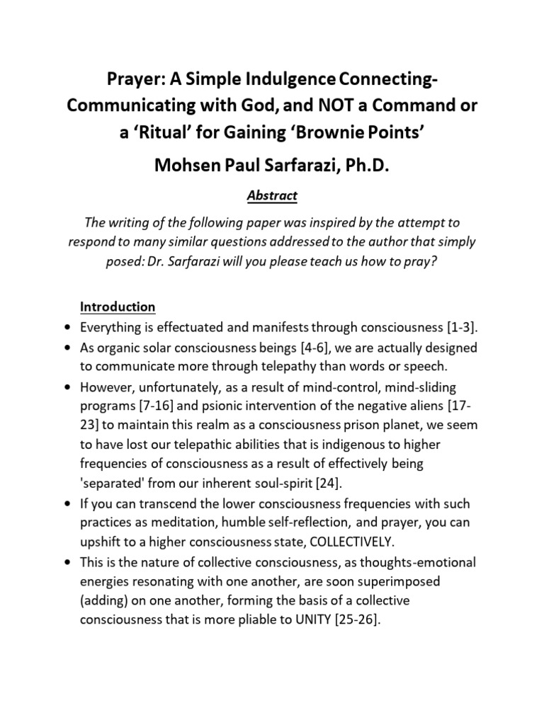 Show Us How To Pray | PDF