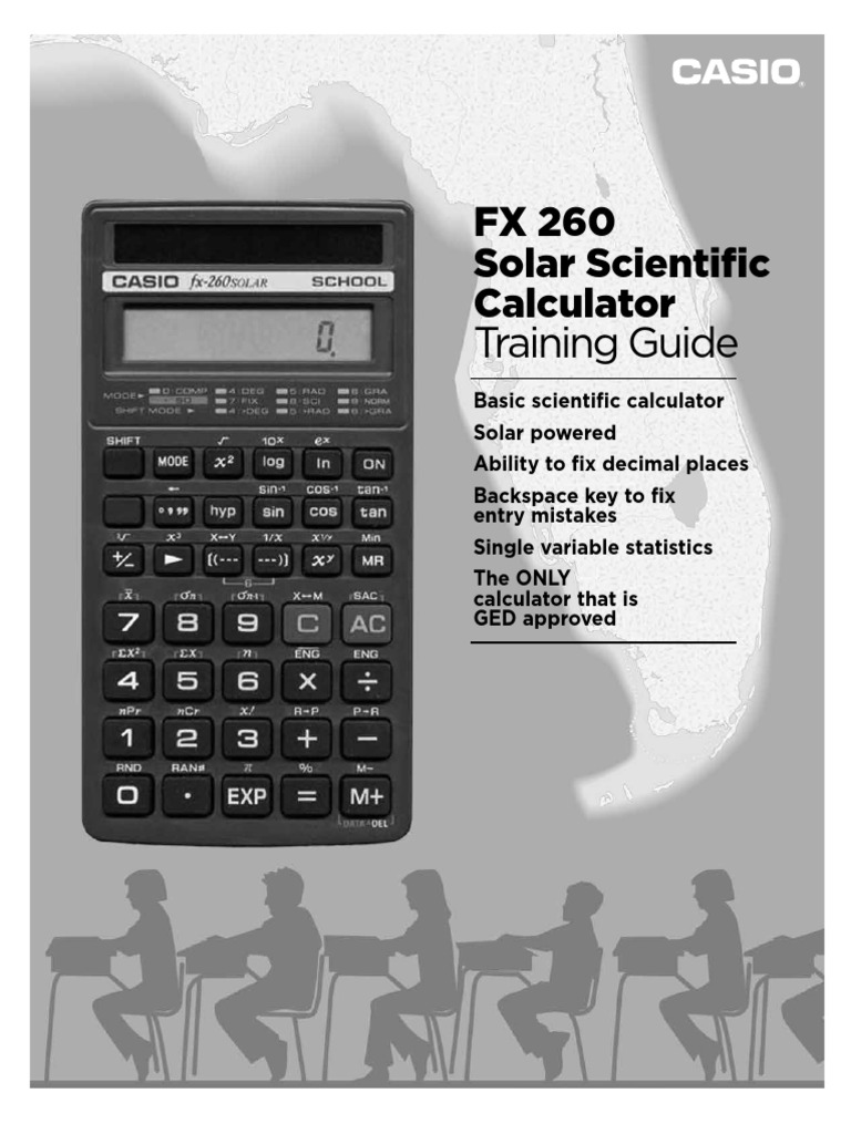Casio FX 260SOLAR School QSG | PDF | Subtraction | Trigonometric Functions