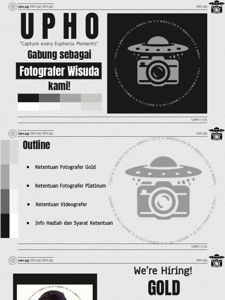 Upho Photographer Graduation Deck.pptx | PDF