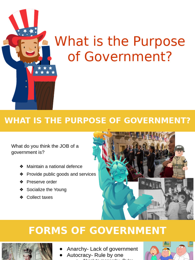 What Is Government and Principles of American Democracy | PDF