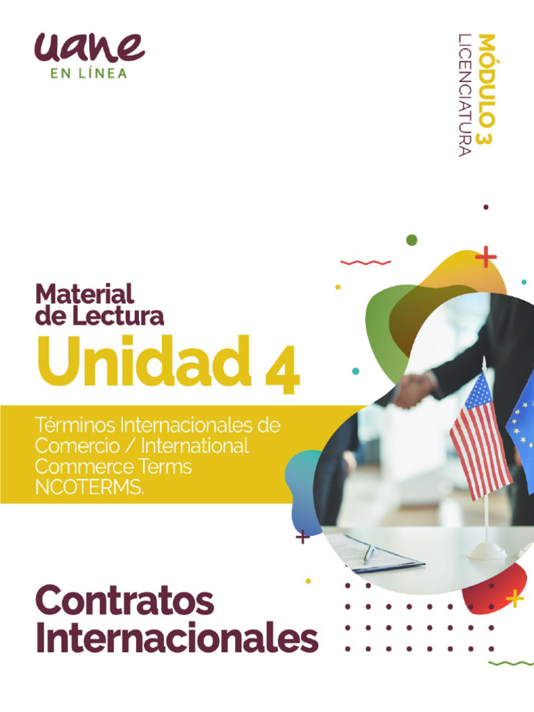 LECTURA_U4_CONTRATOS INTERNACIONALES | PDF