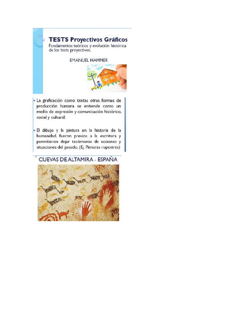 Tests Proyectivos Gráficos | PDF