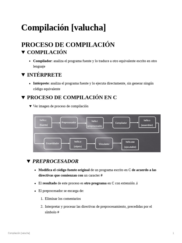 Resumen - Compilación | PDF