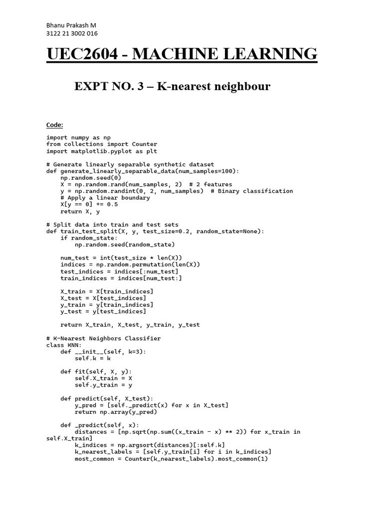 UEC2604 Assn 3 016 | PDF