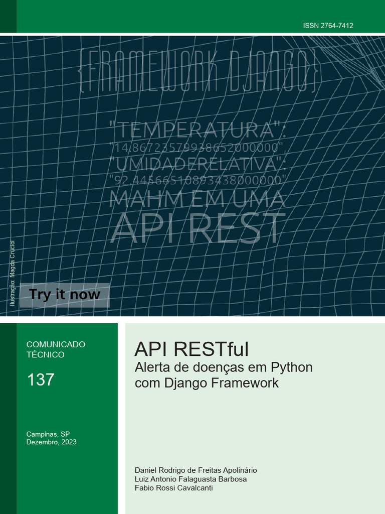 Api Django REST Framework Embrapa | PDF