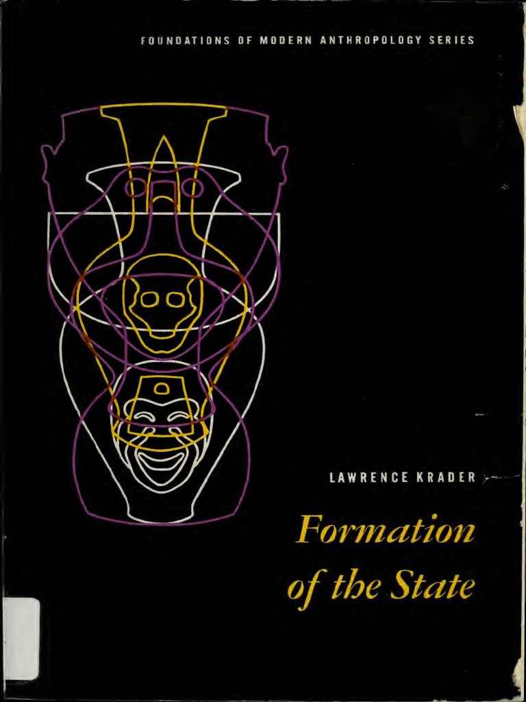 Formation of The State - Krader, Lawrence - 1968 | PDF