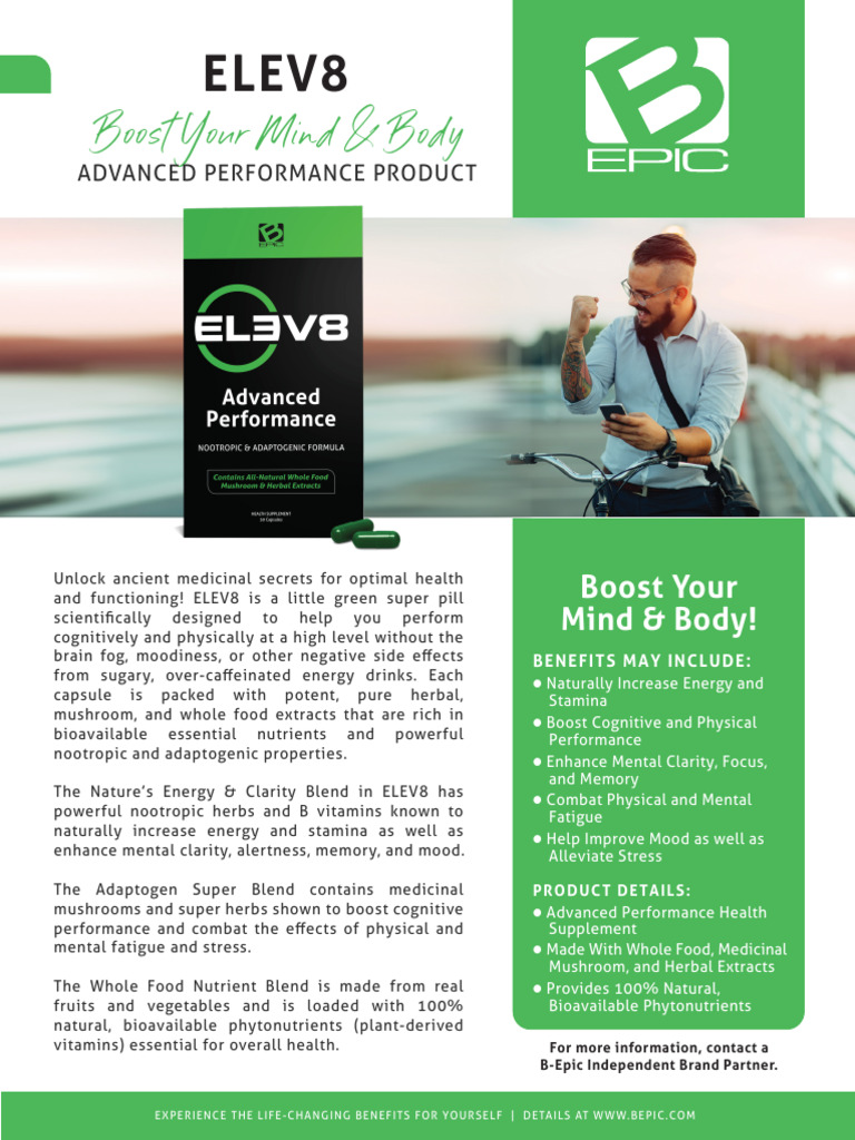 Elev8 Product Details (Optimized) | PDF