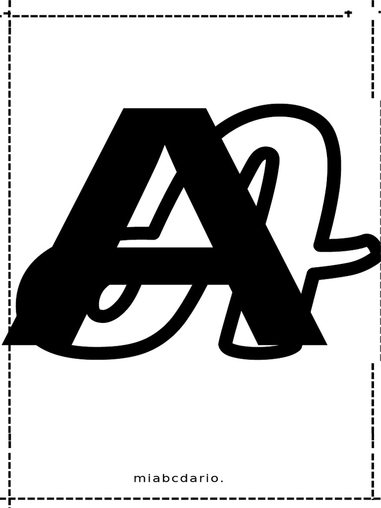 ABECEDARIO-TAMANO-CARTA-CURSIVA-MAYUSCULAS - Listo | PDF