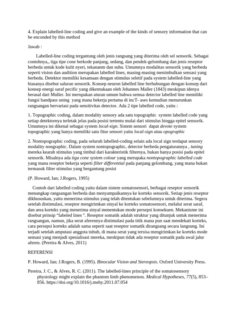 Fiswan Review 4 | PDF | Cognitive Science | Nervous System