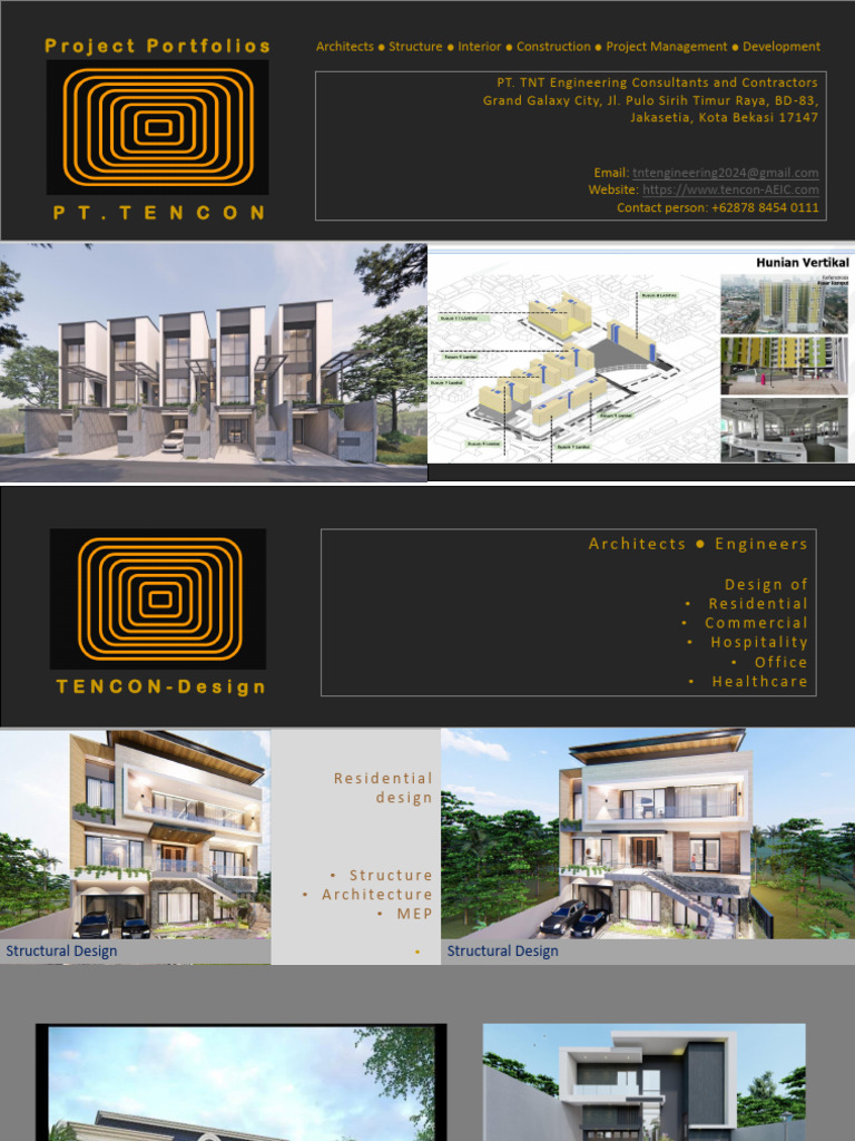 Tencon Project Portfolios 2024-2 - 240828 - 053157 | PDF | Living Arrangements | Engineering