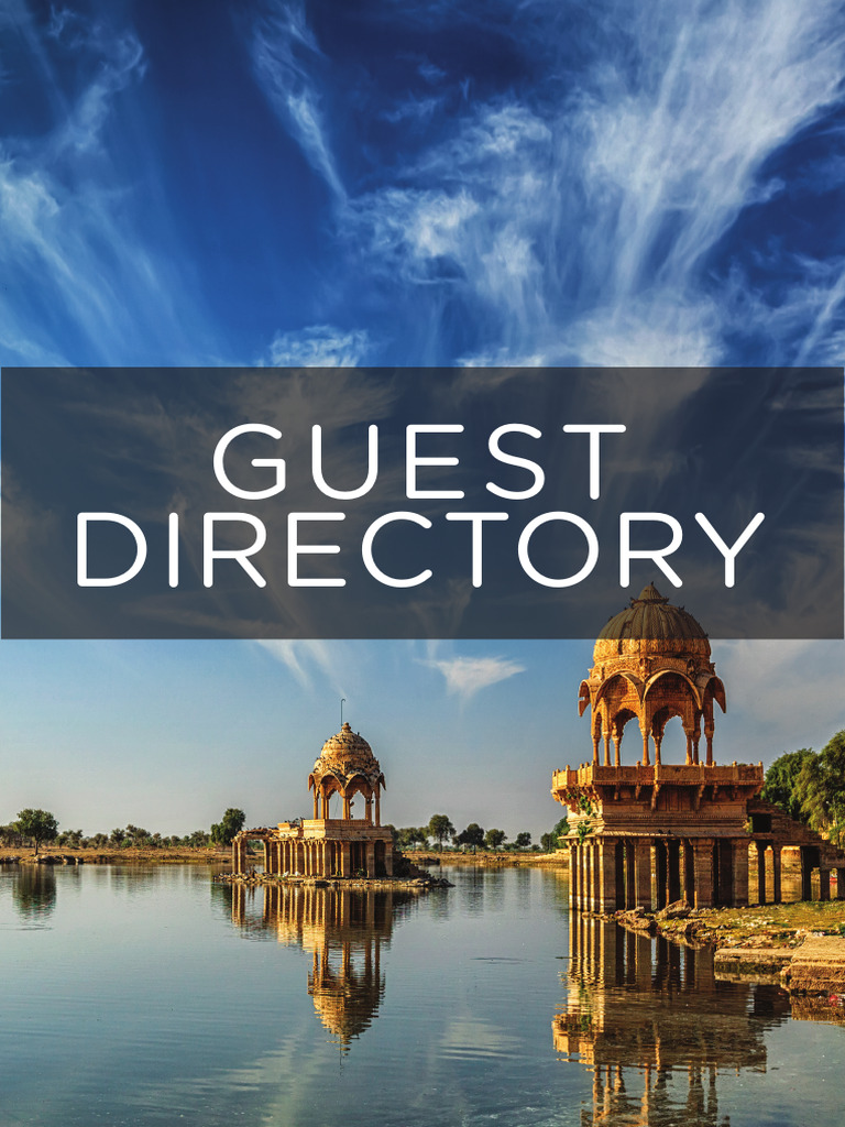 HOJO Guest Directory | PDF