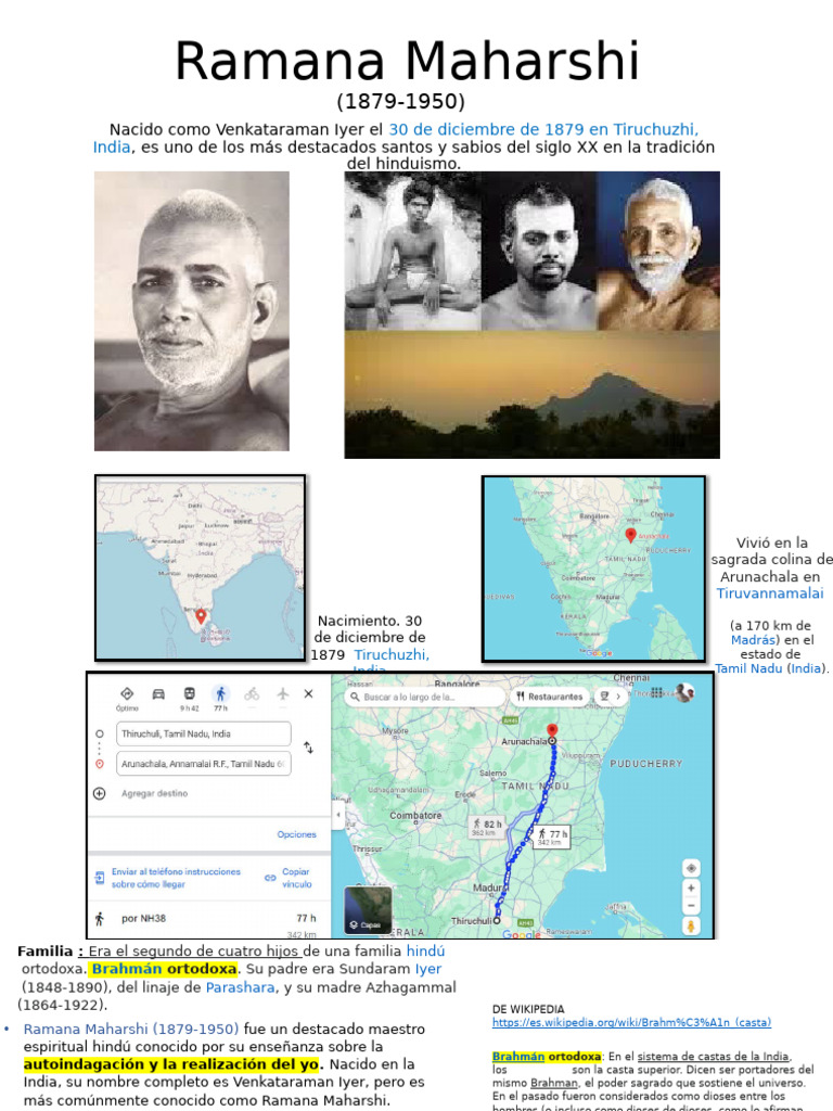Ramana Maharshi | PDF